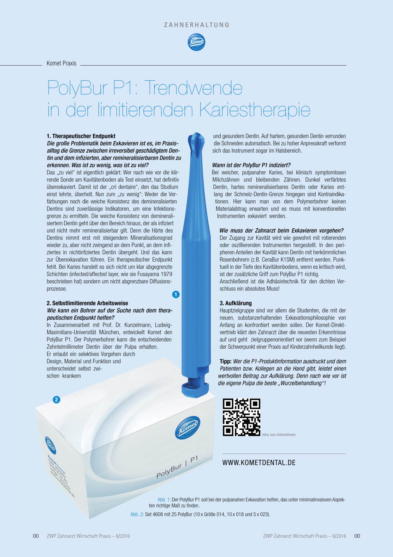 Komet-Praxis | 2016_06 – Komet Dental