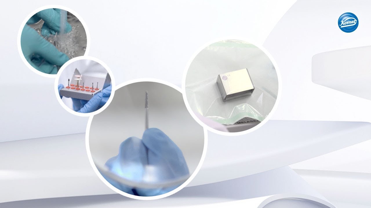 Mechanical reprocessing of critical instruments › Komet Dental