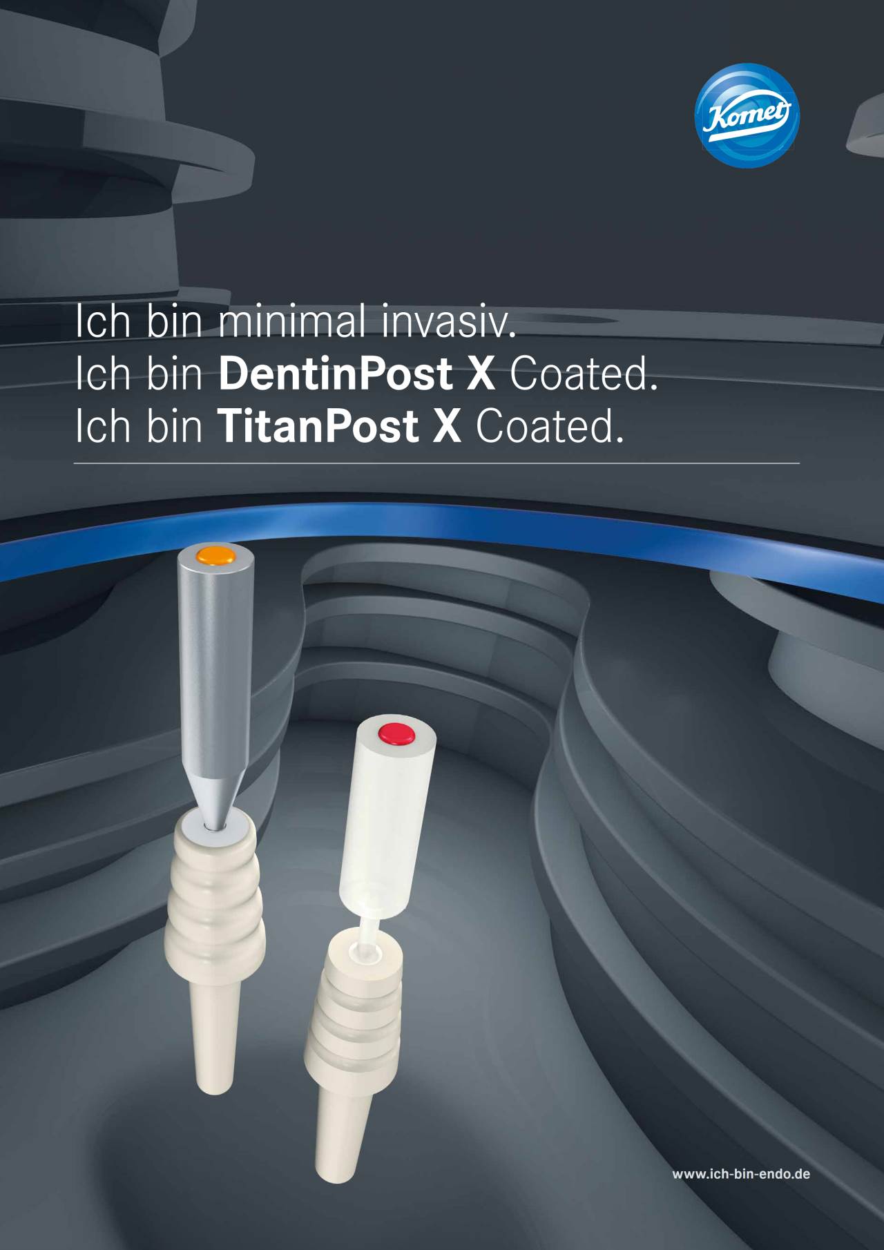 Broschüre | DentinPost X Coated und TitanPost X Coated › Komet Dental