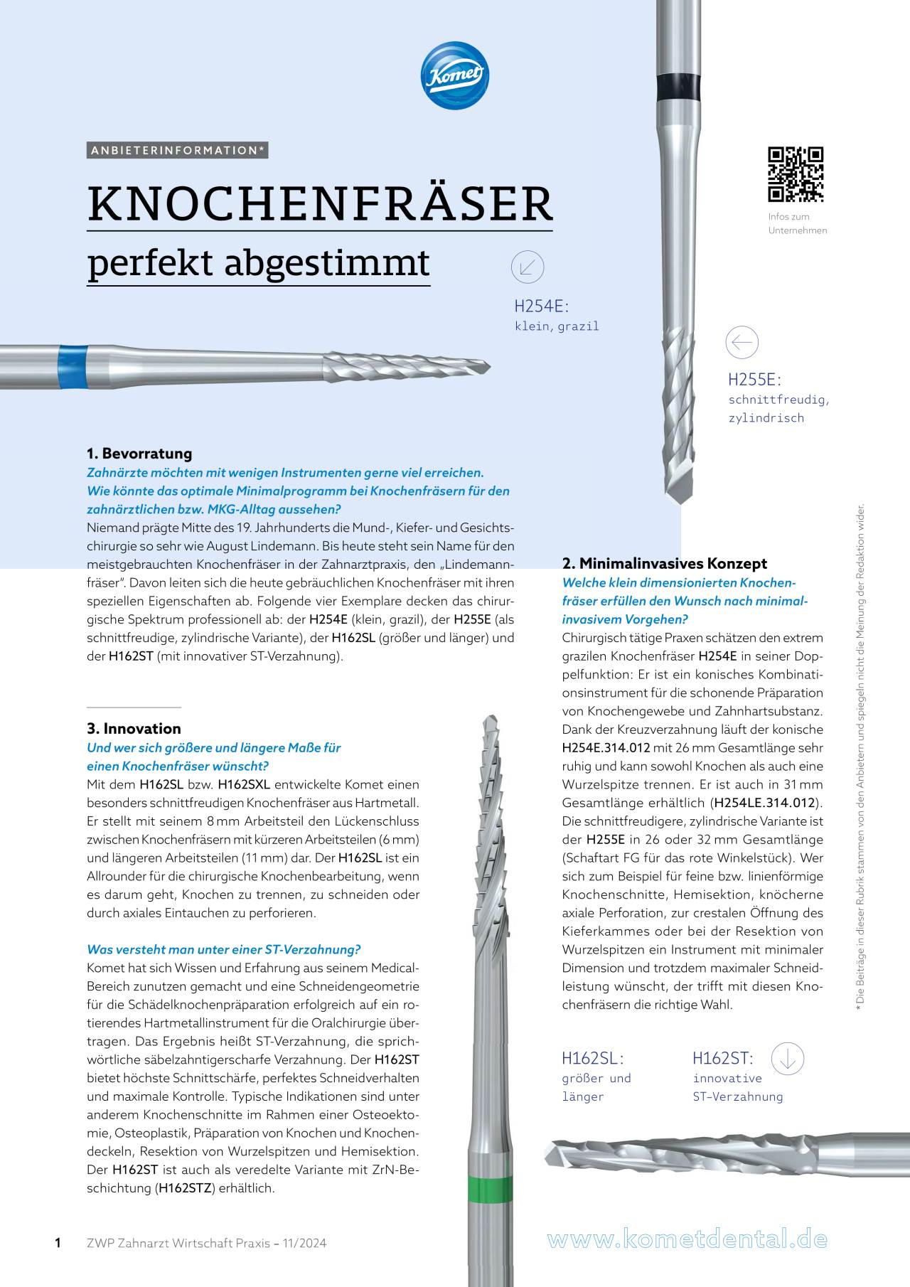Komet-Praxis | 2024_11 – Komet Dental